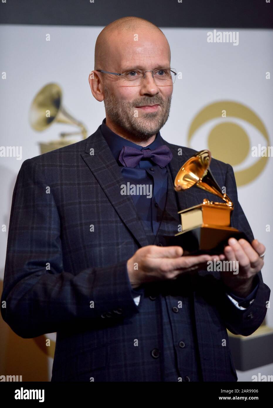 Los Angeles, CA, USA. 26th Jan 2020. Morten Lindberg appears backstage ...