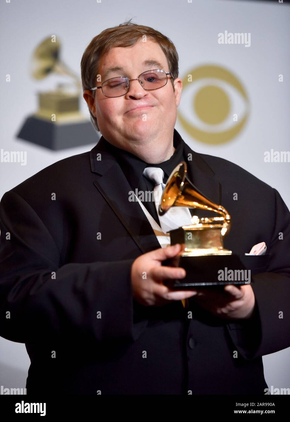 Los Angeles, CA, USA. 26th Jan 2020. Michael Cleveland appears ...