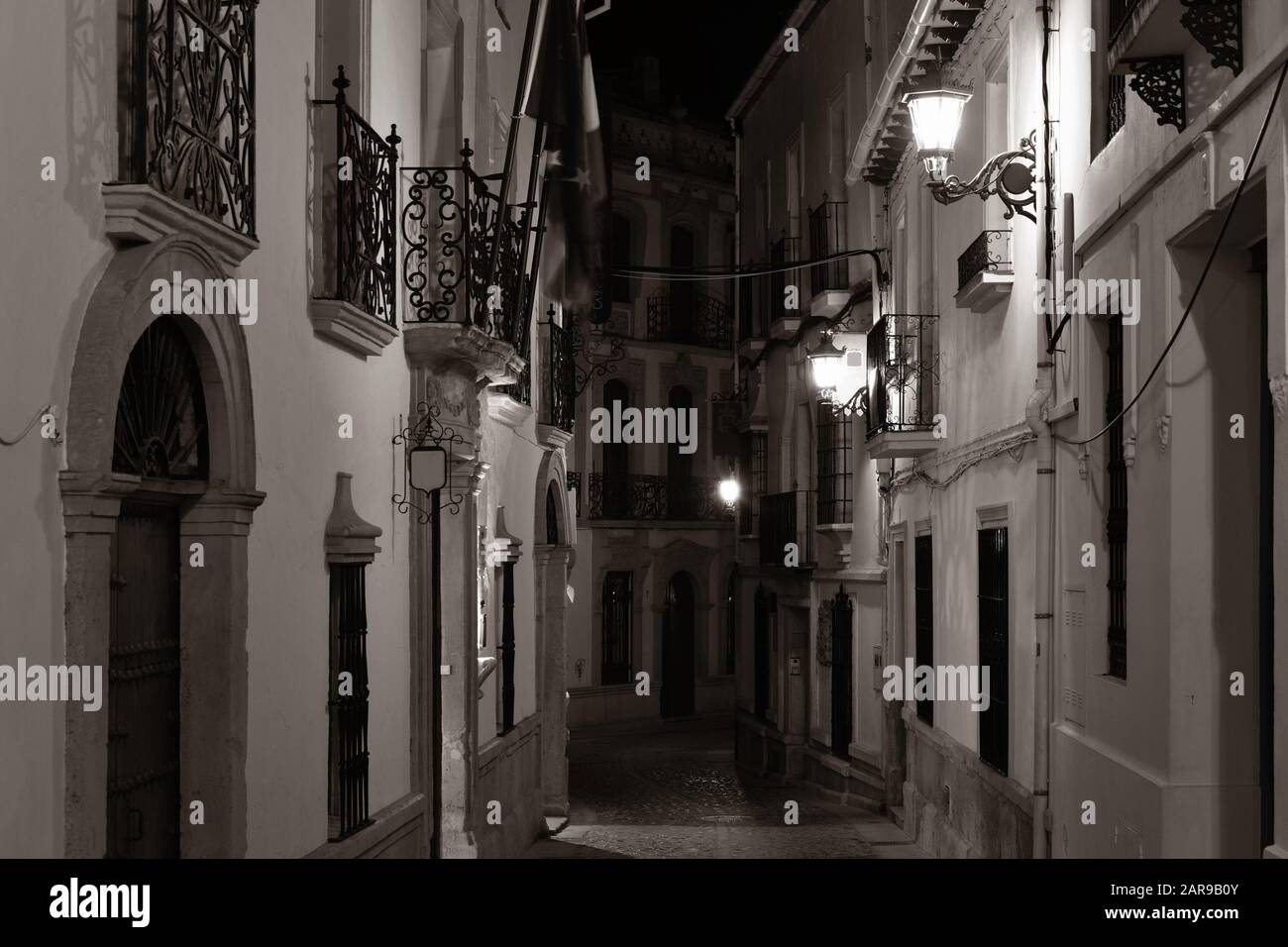 Shopping street in ronda spain hi-res stock photography and images - Alamy