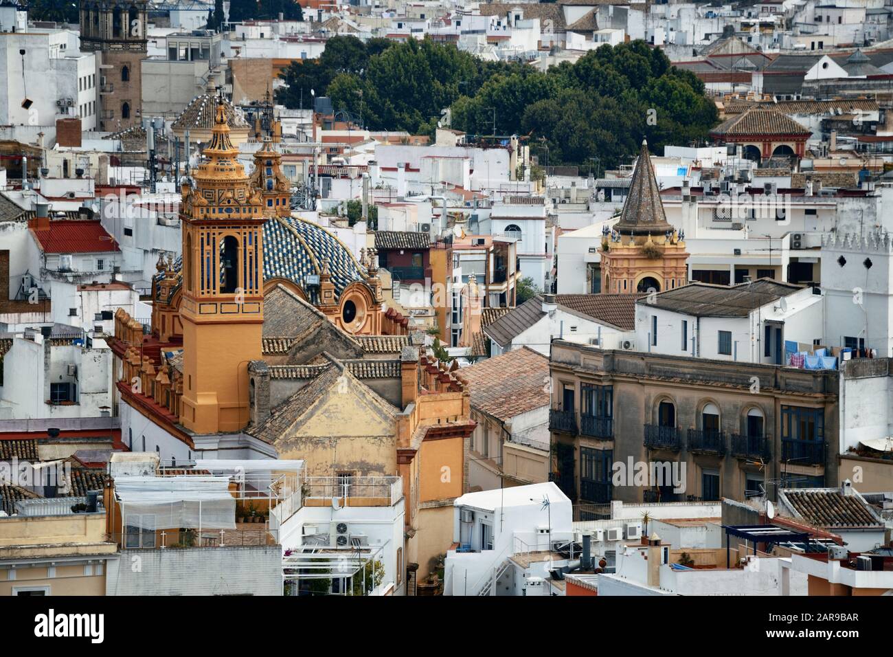 Seville cityscape and architecture in Spain Stock Photo - Alamy