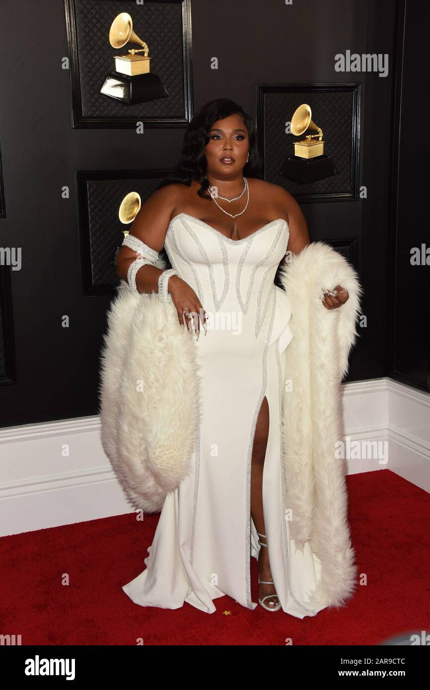 Lizzo 2020 grammy awards hi-res stock photography and images - Alamy