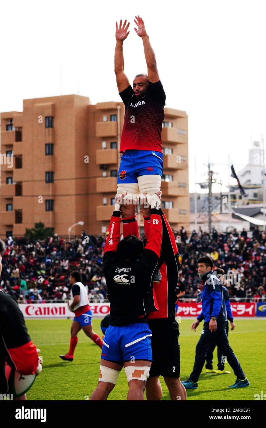Aichi, Japan. 25th Jan, 2020. Michael Leitch () Rugby : Japan Rugby Top ...
