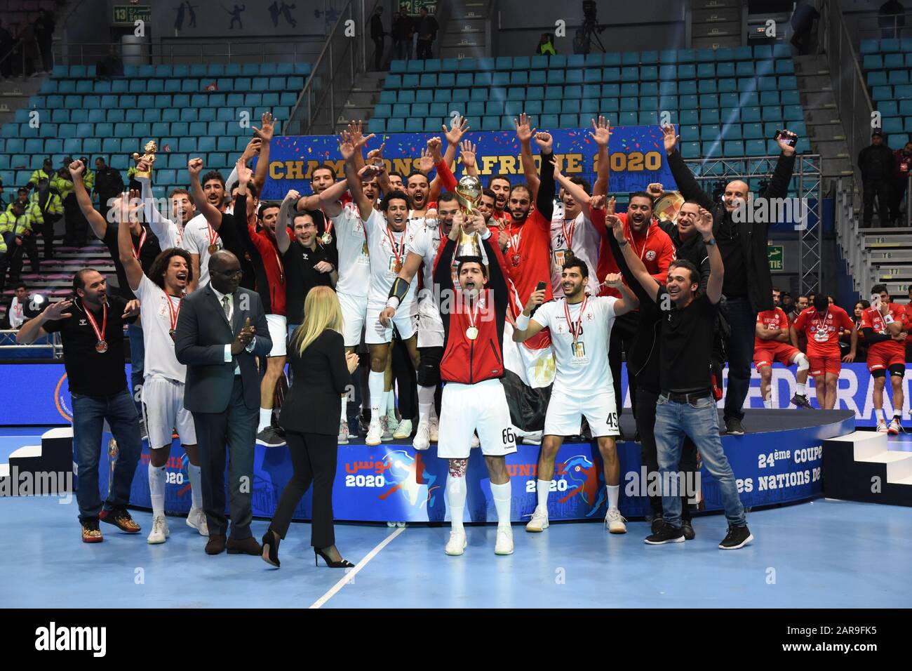 Egypt handball 2020 tunisia hi-res stock photography and images - Alamy