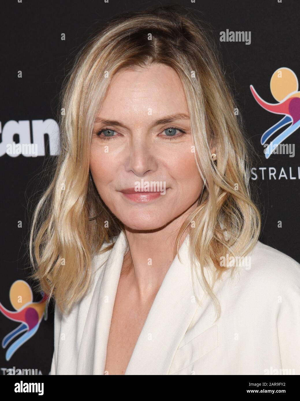 January 25, 2020, Beverly Hills, CA, USA: Michelle Pfeiffer attends G ...