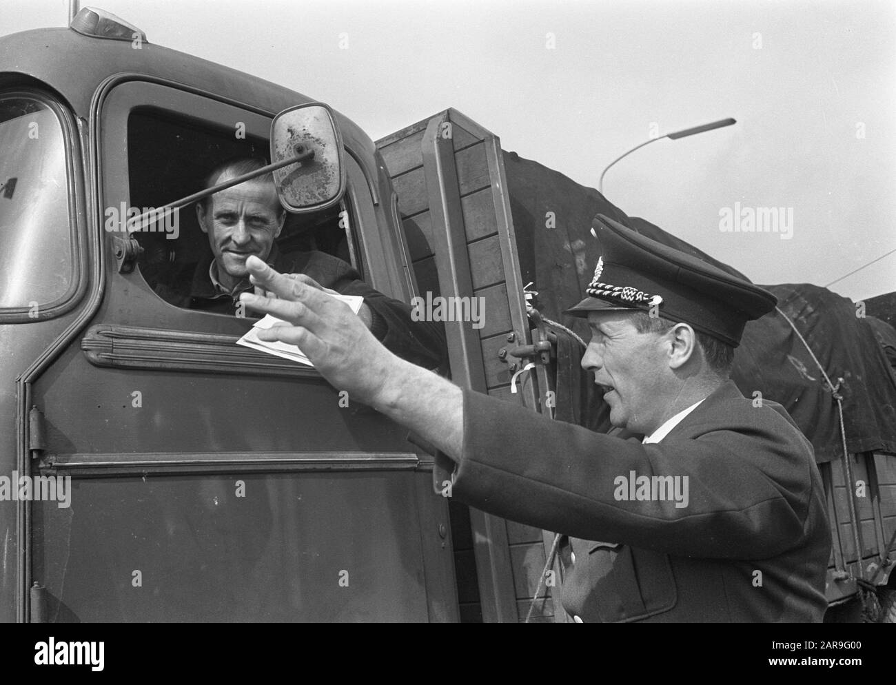 Vehicles check Black and White Stock Photos & Images - Alamy