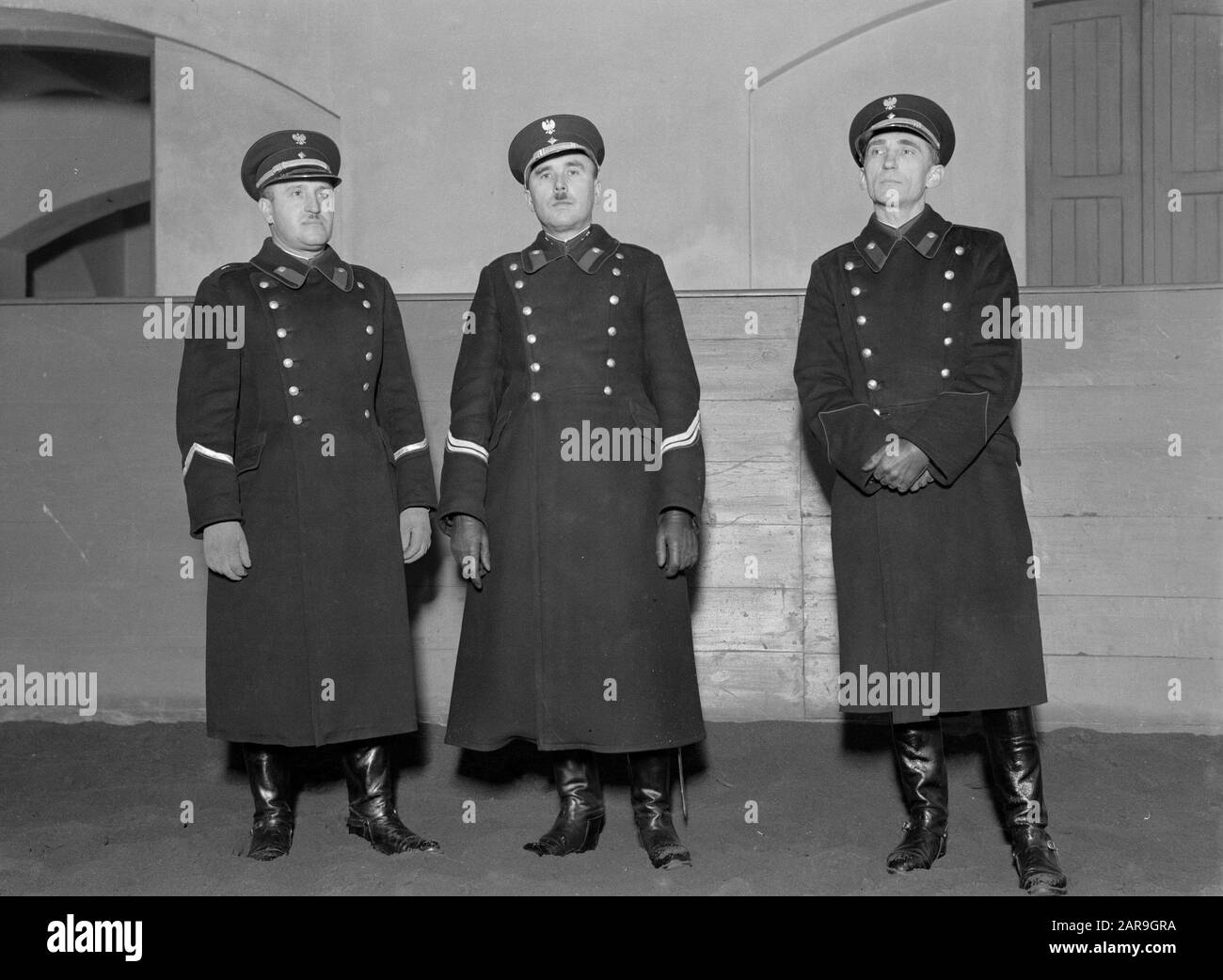 Three police officers Black and White Stock Photos & Images - Alamy