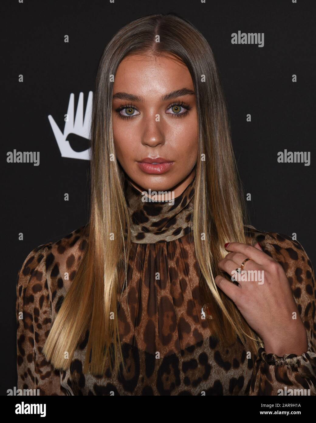 January 25, 2020, Beverly Hills, CA, USA: Liv Pollock attends G'Day USA ...