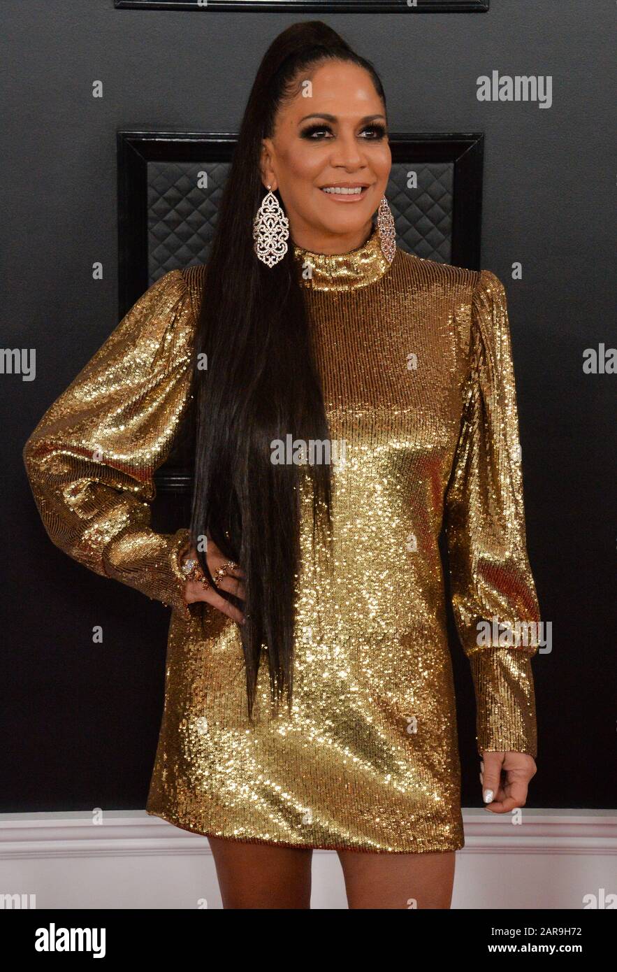 Los Angeles, USA. 26th Jan 2020. Sheila E. arrives for the 62nd annual ...