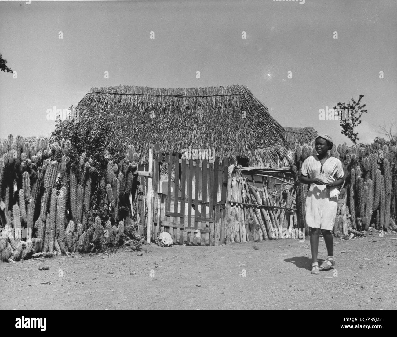 Wi [West Indies]/Anefo London series West Indies, Curaçao. Home in ...