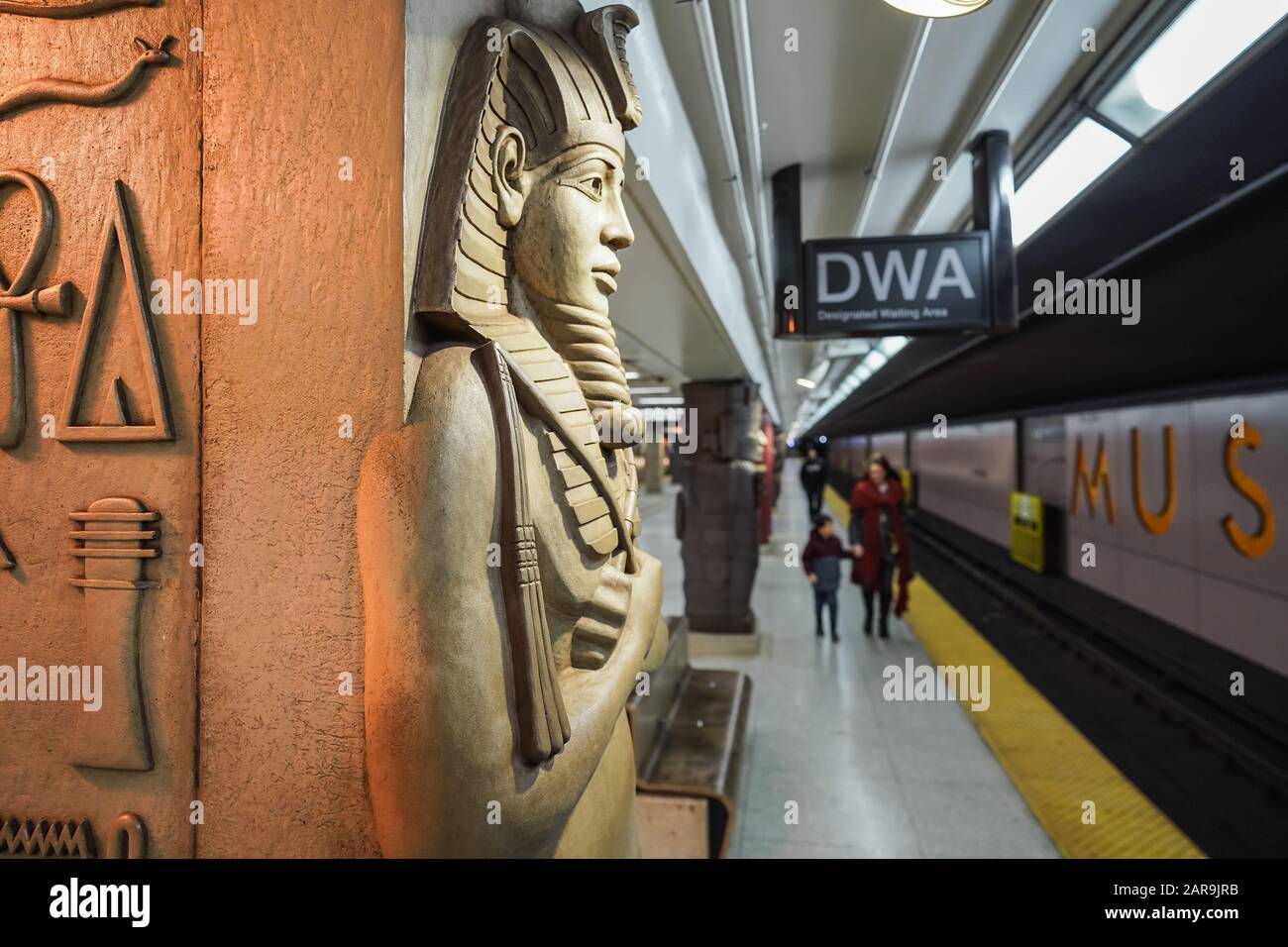 Inside toronto subway train hi-res stock photography and images - Alamy