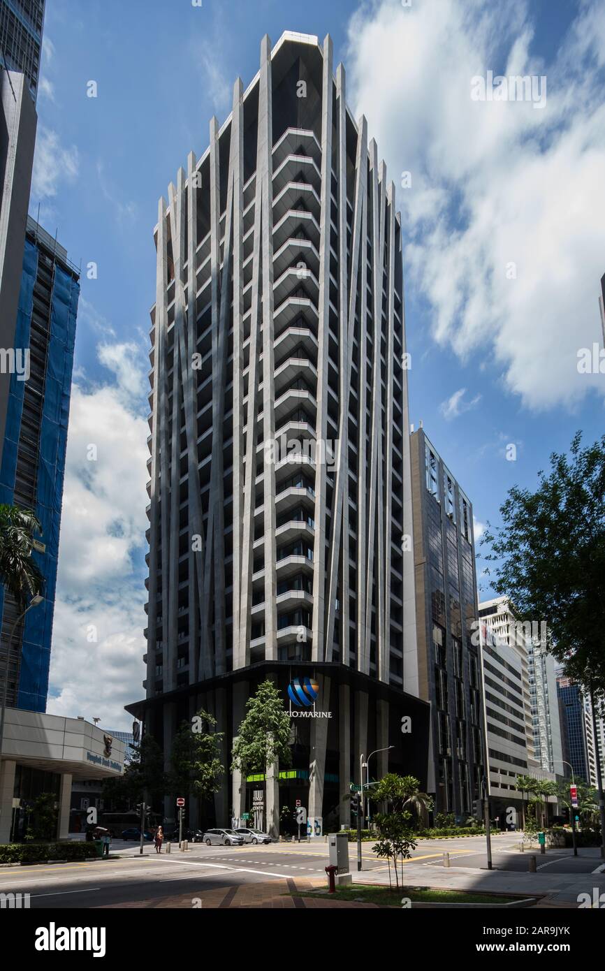 Tokio Marine Architecture, Singapore Stock Photo - Alamy