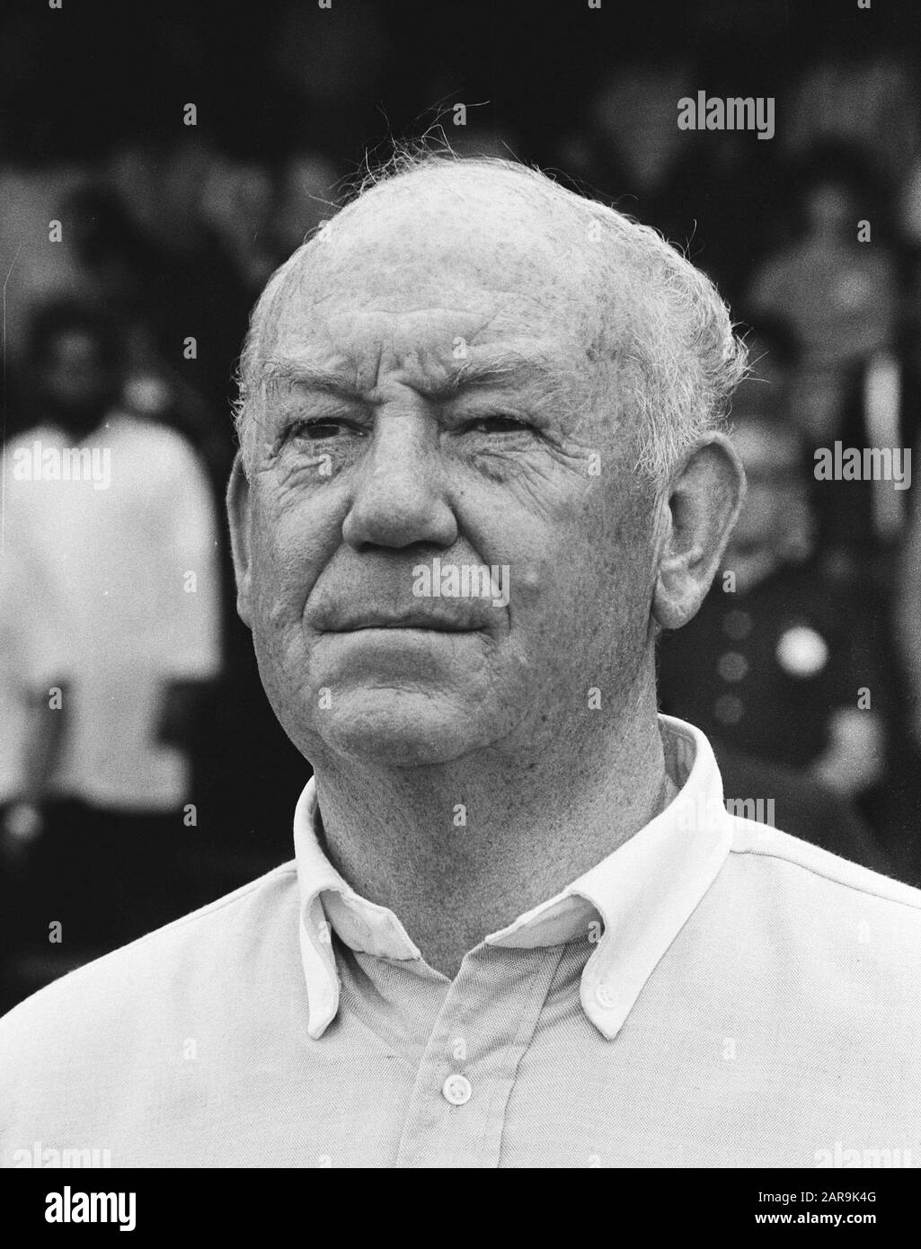 Hockey Netherlands versus Australia; coach Wim van Heumen 6 June 1982 ...