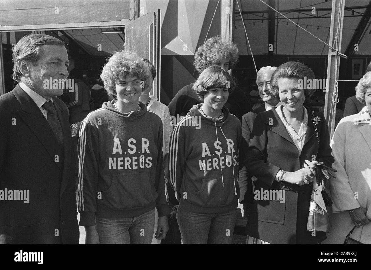 World Championships rowing Bosbaan; Princess Beatrix and Prince Claus ...