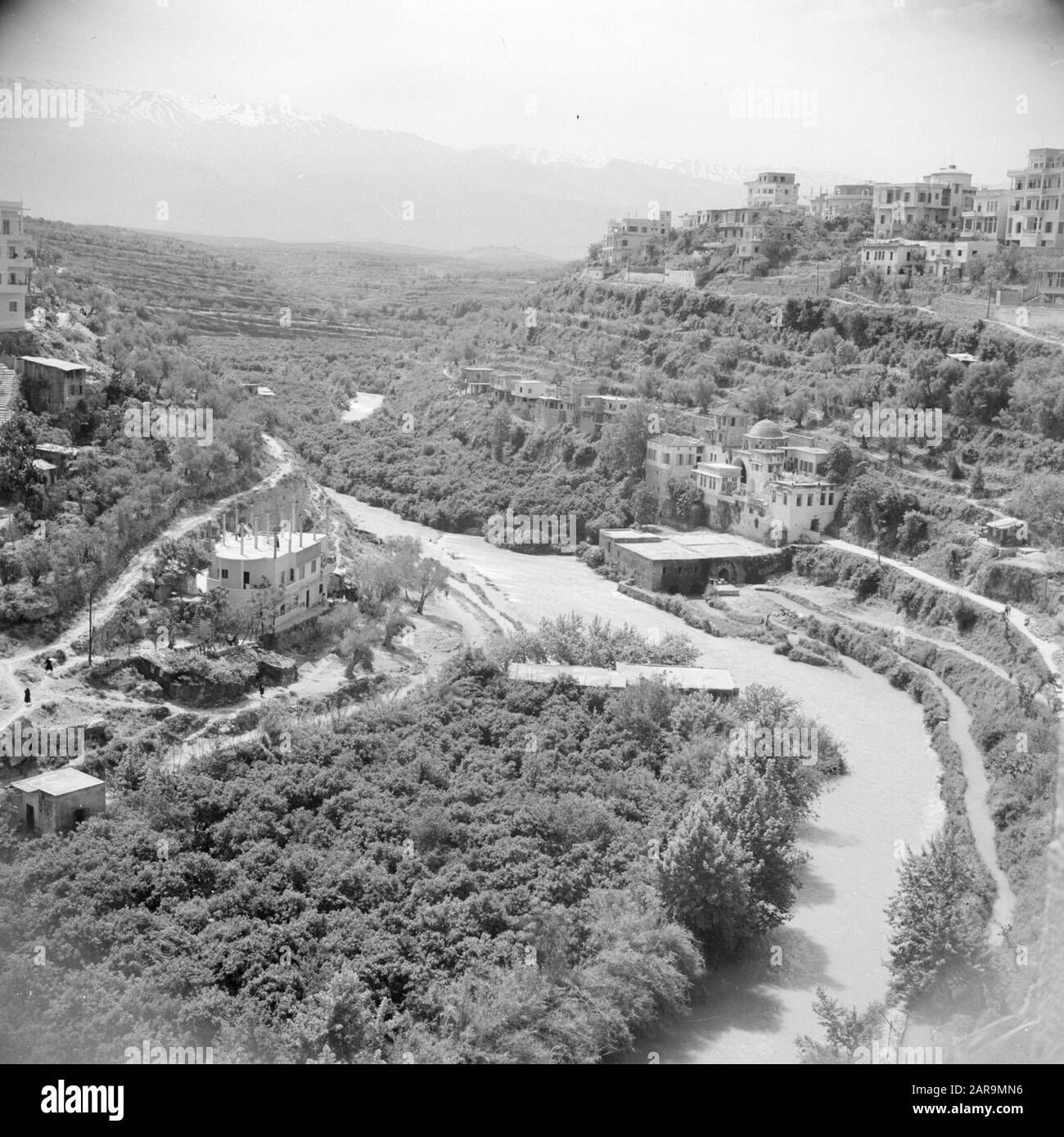 Middle East 1950-1955: Lebanon View from the fortification, the citadel ...