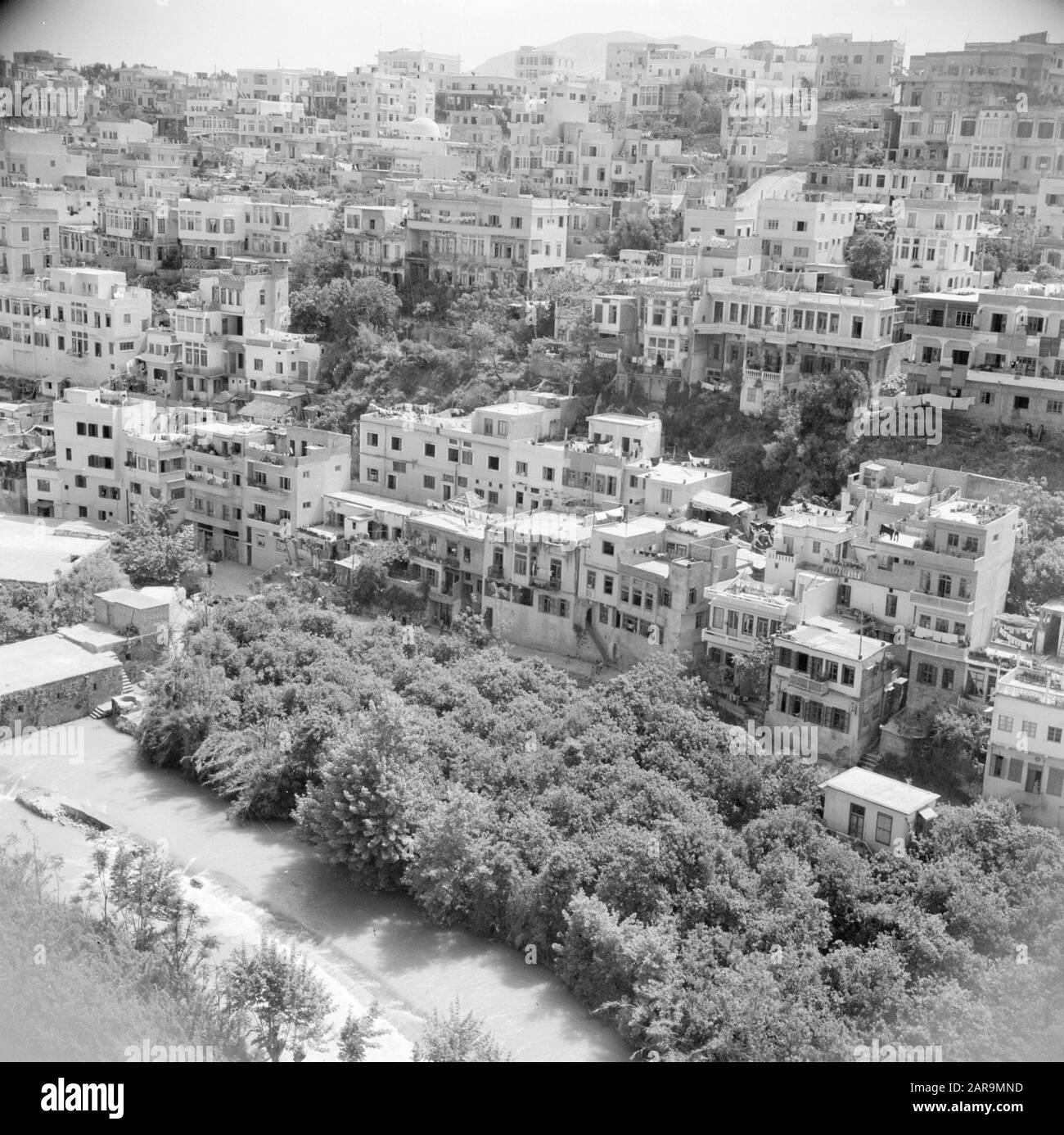 Middle East 1950-1955: Lebanon View from the fortification, the citadel ...