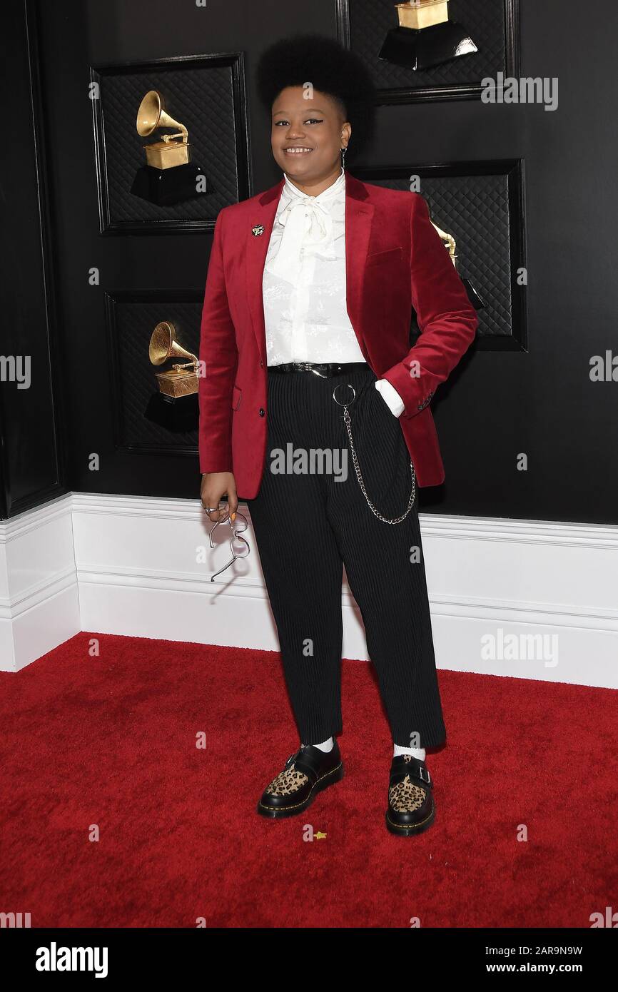 Los Angeles, CA, USA. 26th Jan 2020. Amythyst Kiah arrives at the 62nd ...