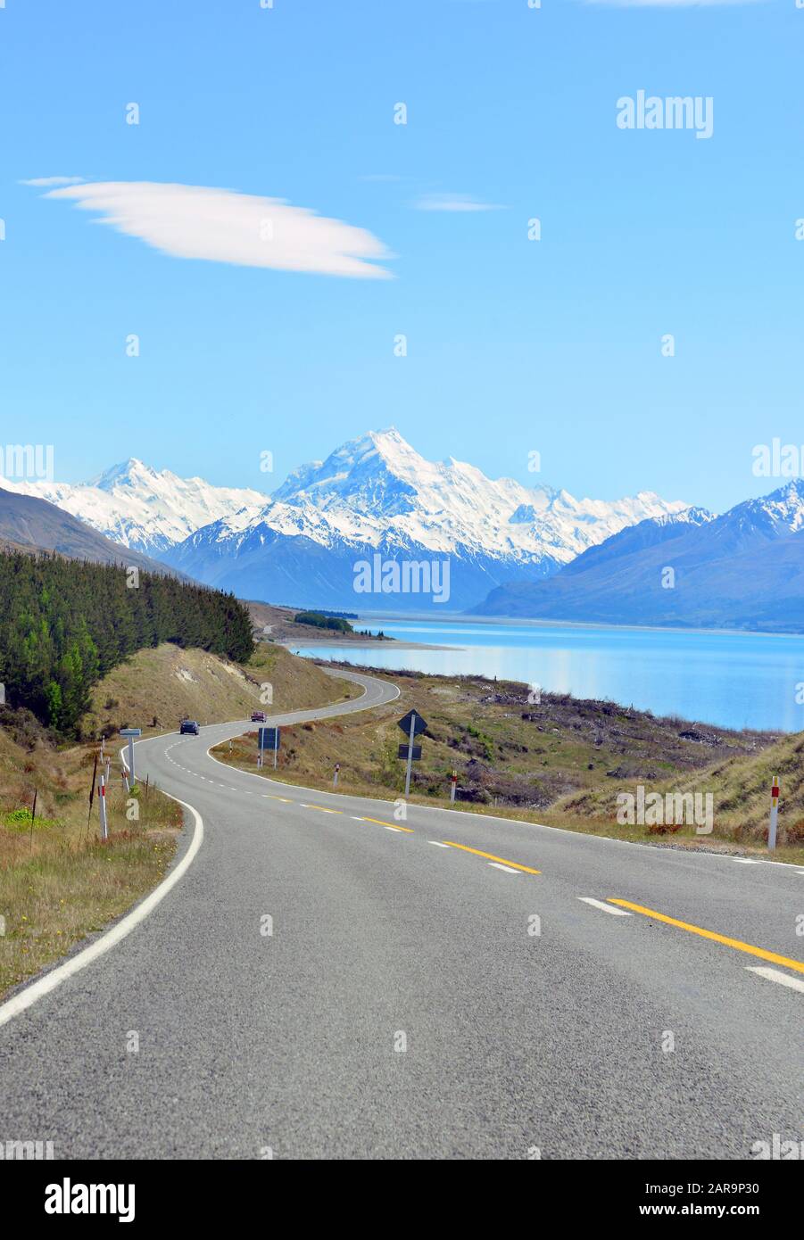 Southern alps new zealand hi-res stock photography and images - Alamy