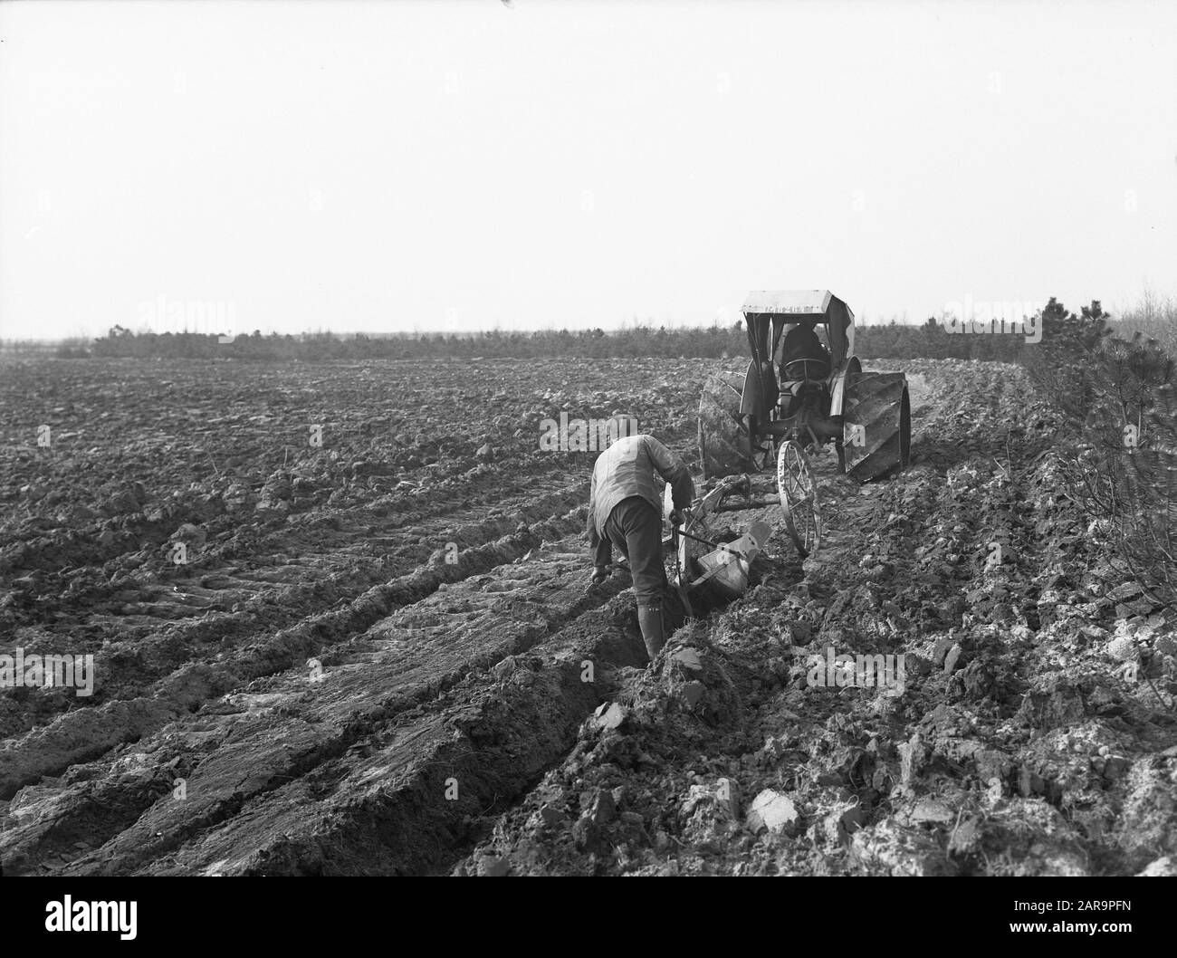mining, tillage, leveling, semen, men, motorcycle plows Date: undated ...