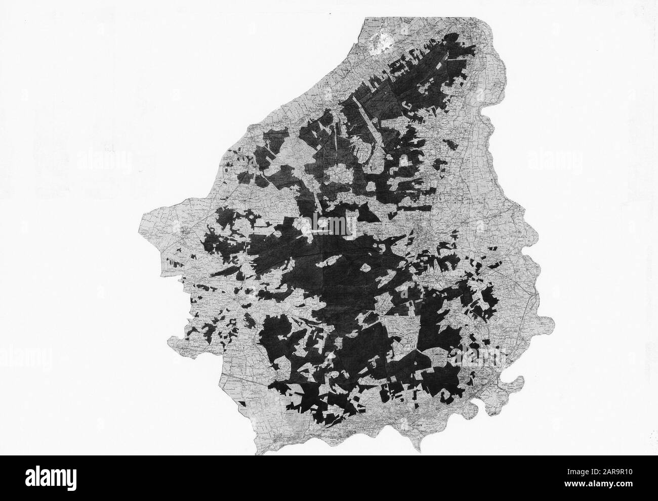 Natural scenery and terrain Cut Out Stock Images & Pictures - Alamy