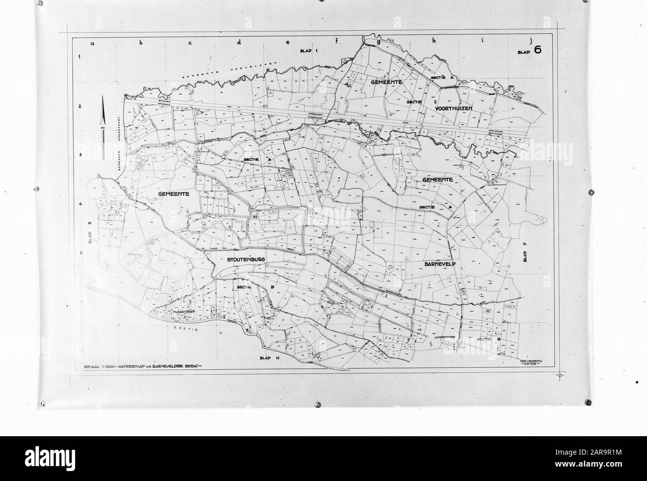waterboards, overview maps, Barneveldse Beek Date: undated Location ...