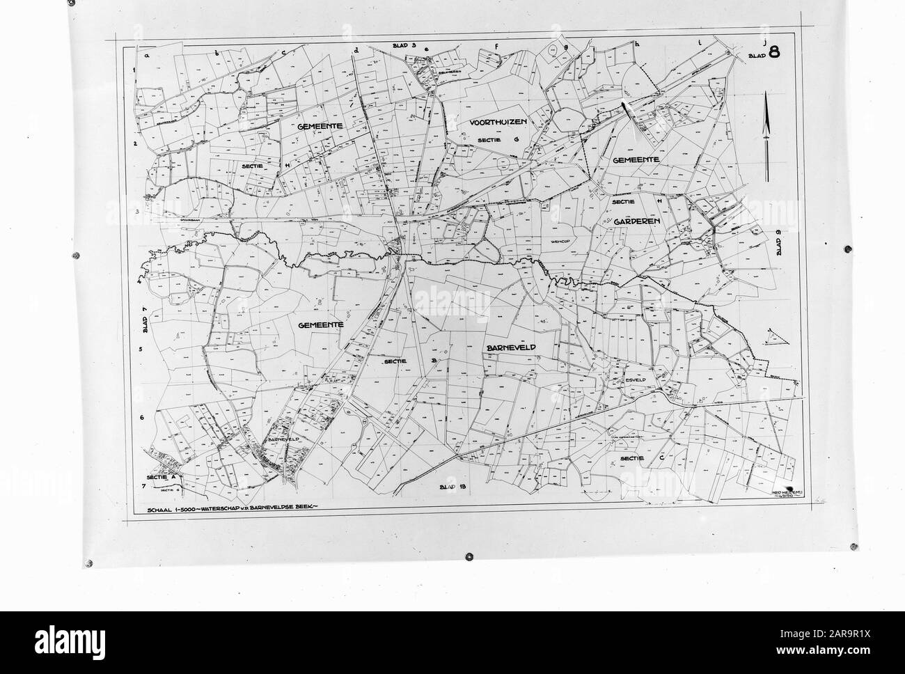 waterboards, overview maps, Barneveldse Beek Date: undated Location ...