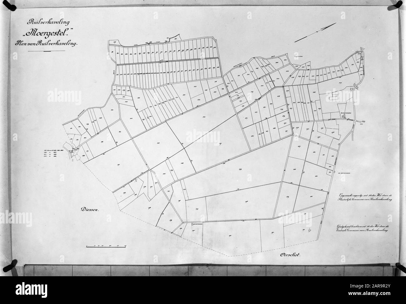 Land plots, overview maps Date: undated Location: Moergestel Keywords ...