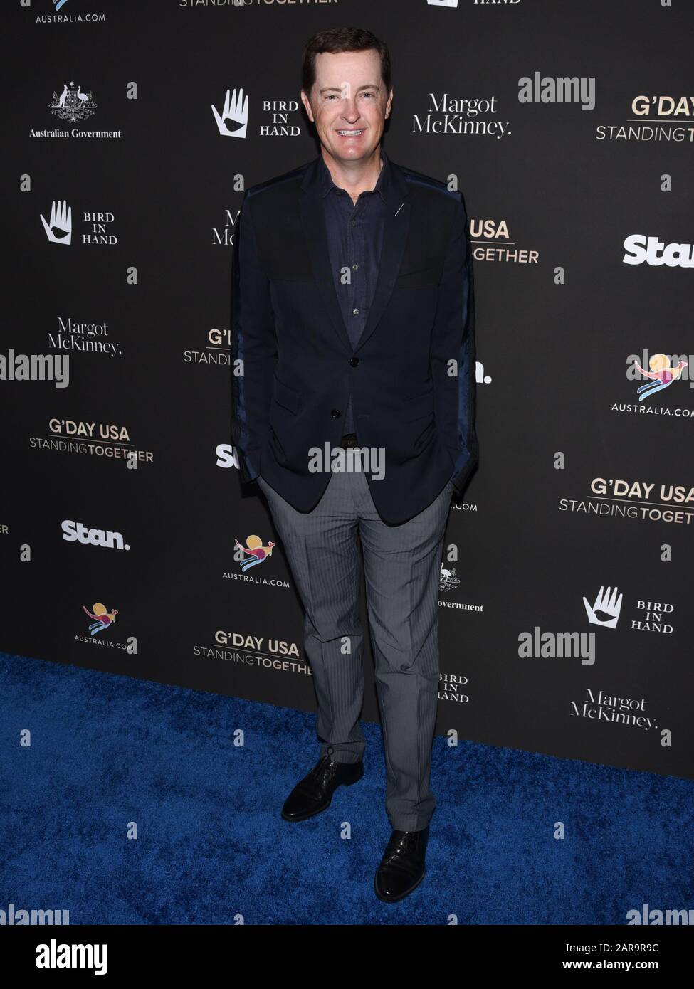 January 25, 2020, Beverly Hills, CA, USA: Matthew Reilly attends G'Day ...