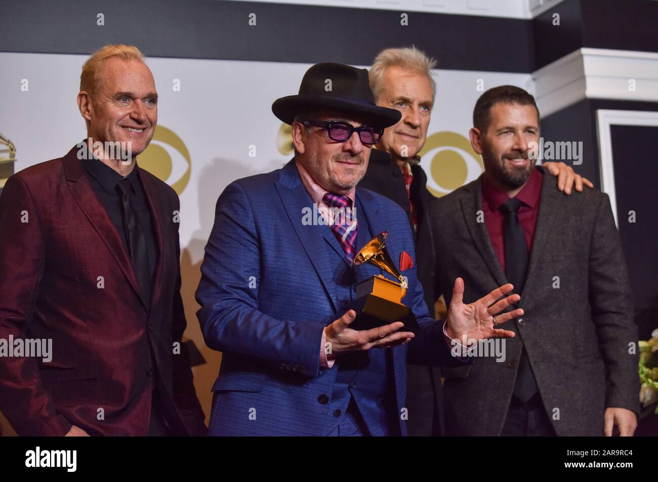 Los Angeles, CA, USA. 26th Jan 2020. (L-R) Davey Faragher, Elvis ...