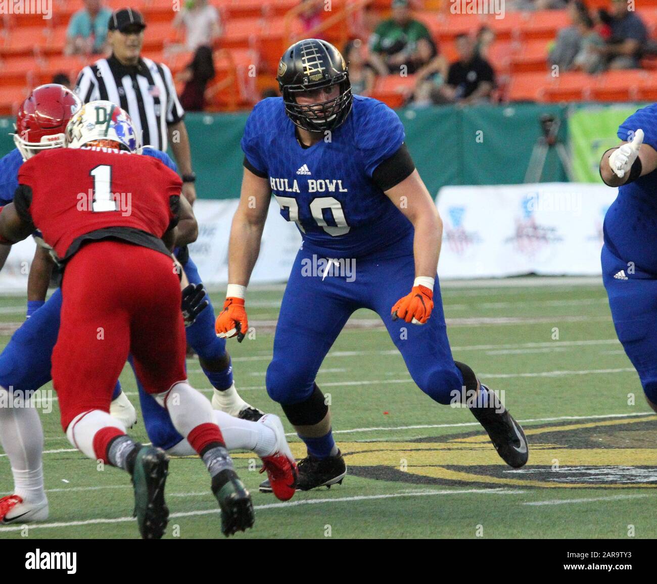 January 26, 2020 - Purdue offensive tackle Matthew McCann (70) during ...