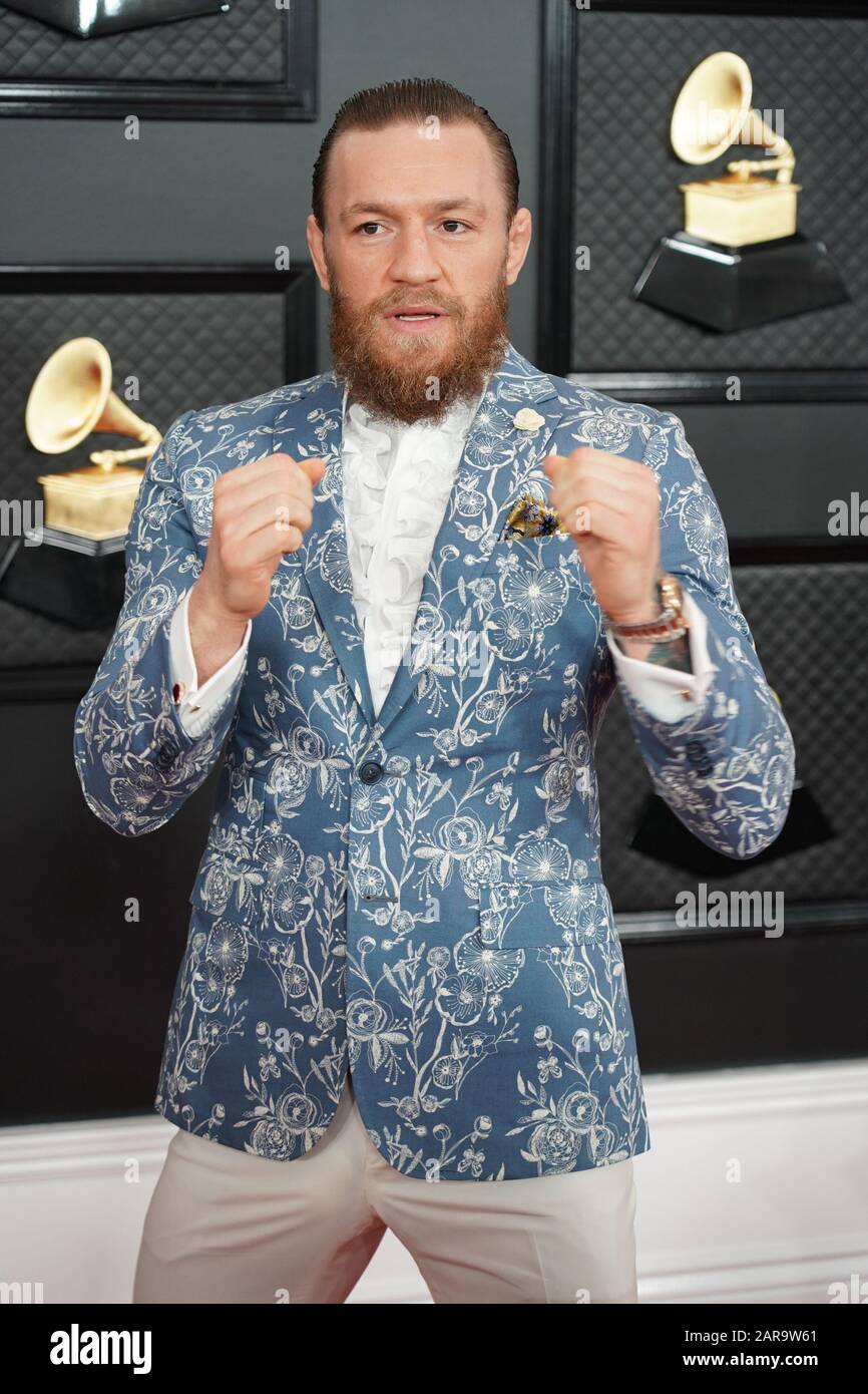 Los Angeles, Ca. 26th Jan, 2020. Colin McGregor at the 62nd Grammy ...