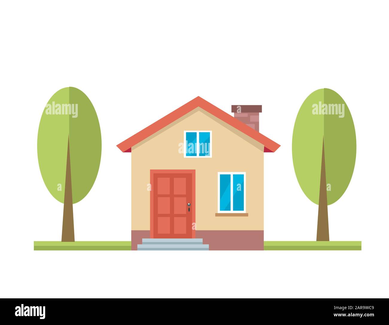retro style home icon Stock Vector Image & Art - Alamy