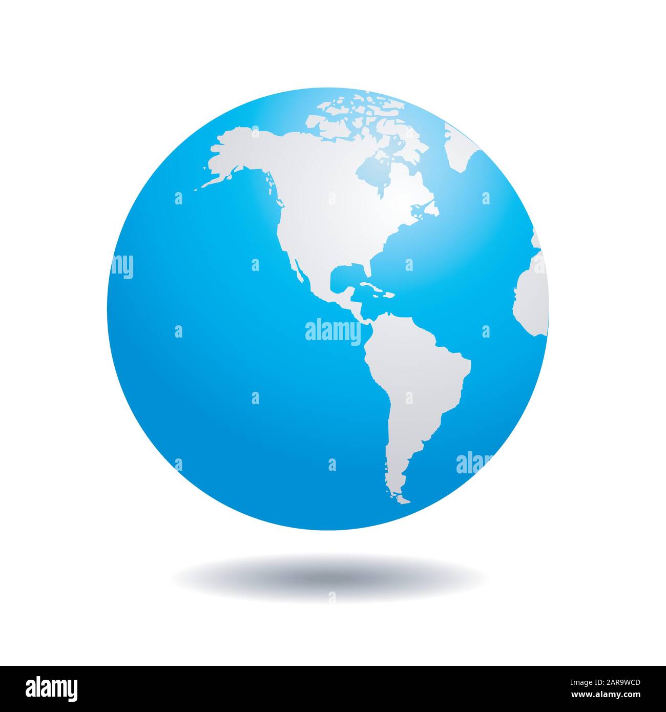 world globe vector illustration Stock Vector Image & Art - Alamy