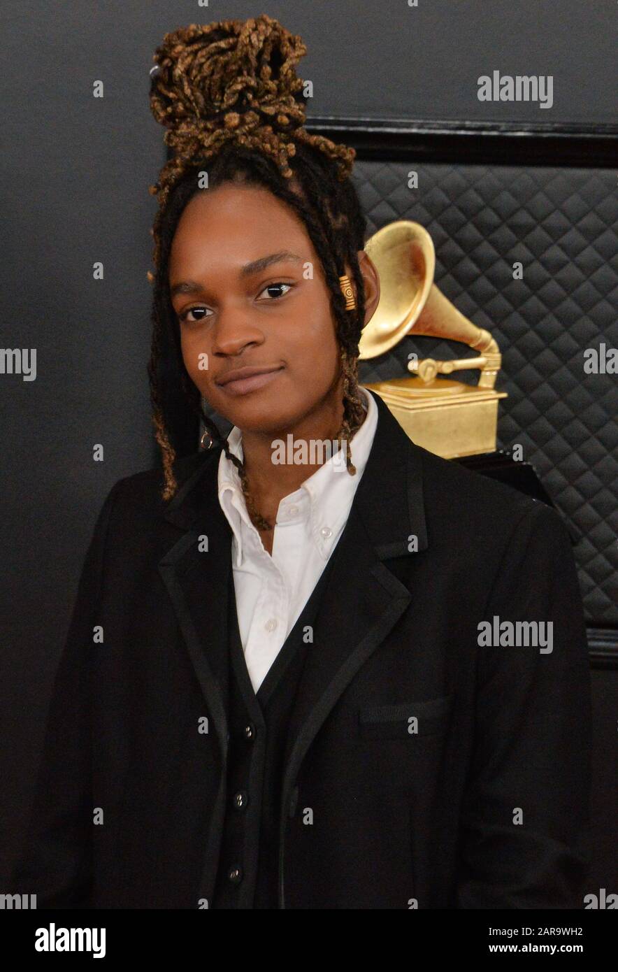 Los Angeles, CA, USA. 26th Jan 2020. Koffee arrives for the 62nd annual ...