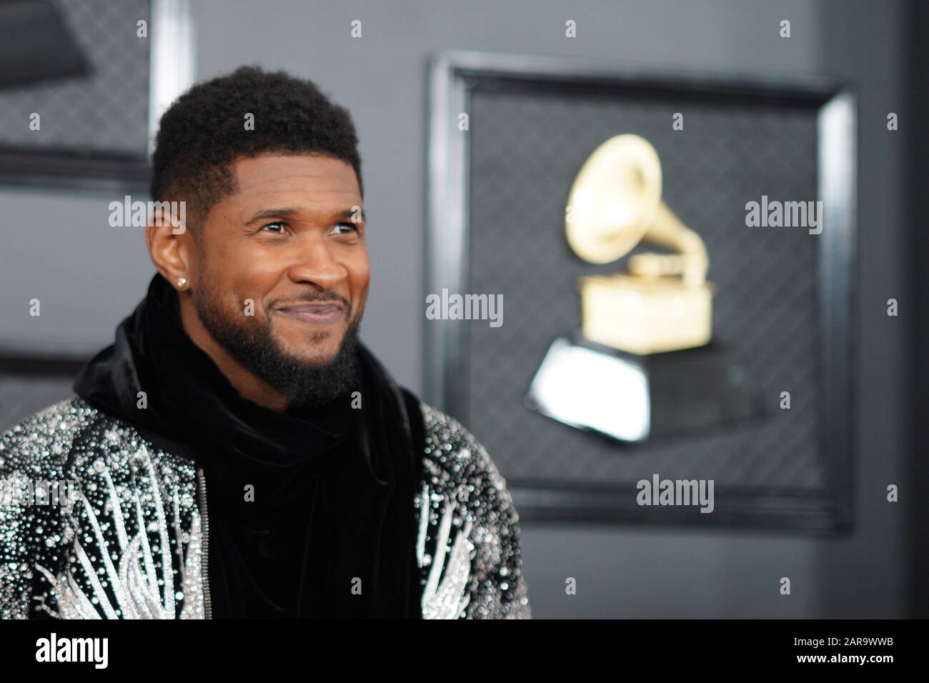 Los Angeles, Ca. 26th Jan, 2020. Usher at the 62nd Grammy Awards at the ...