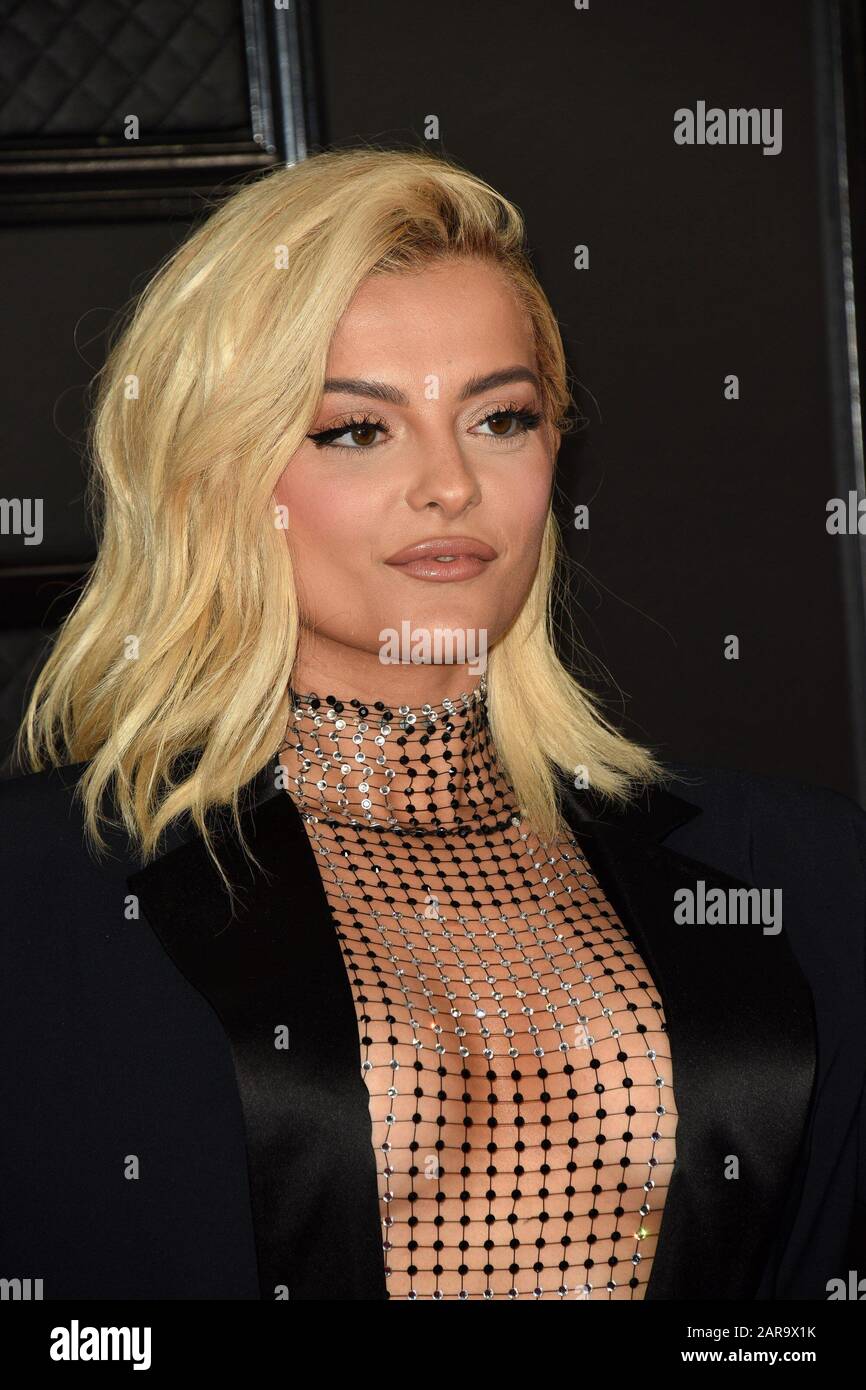 Los Angeles, CA. 26th Jan, 2020. Bebe Rexha at arrivals for 62nd Annual ...
