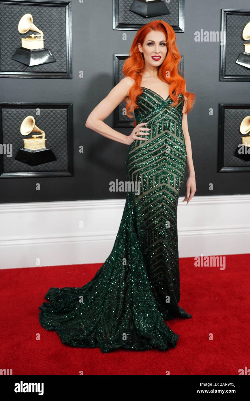 Los Angeles, Ca. 26th Jan, 2020. Bonnie McKee at the 62nd Grammy Awards ...