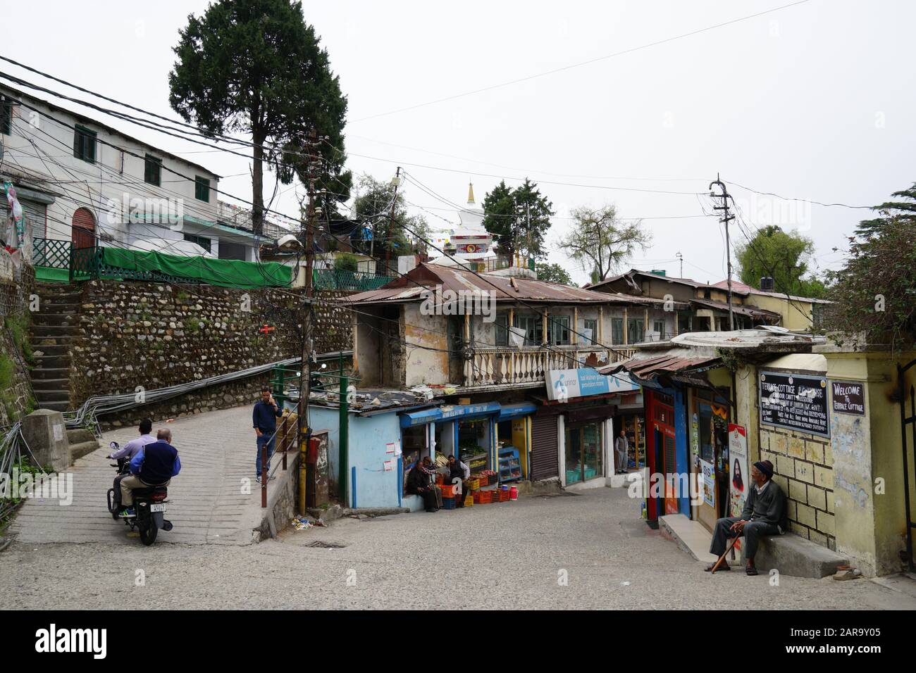 Mullingar Hill, Landour, Mussoorie, Uttarakhand, India, Asia Stock ...