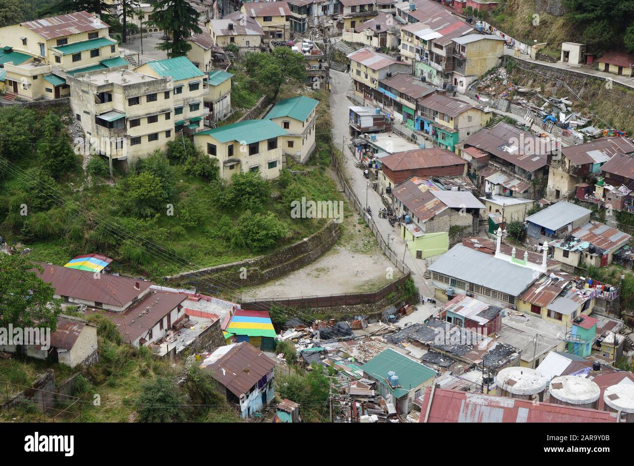 Mullingar Hill, Landour, Mussoorie, Uttarakhand, India, Asia Stock ...