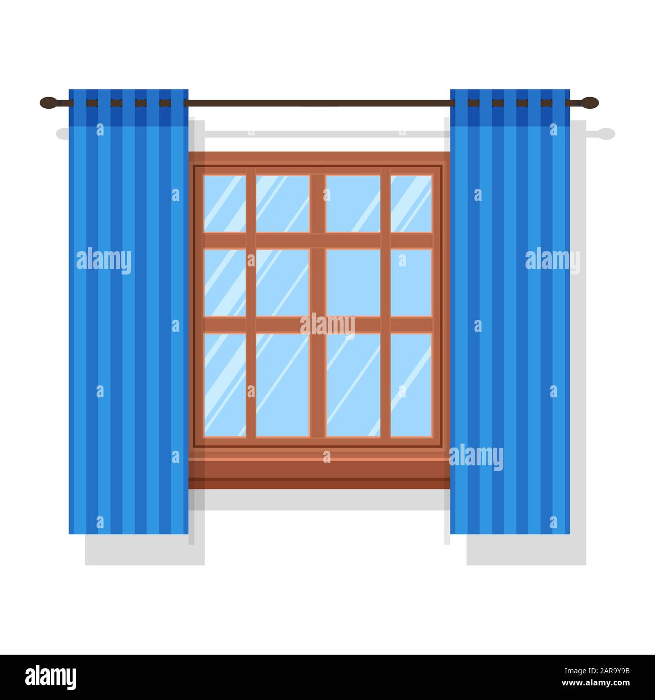 Hanging panels Stock Vector Images - Alamy