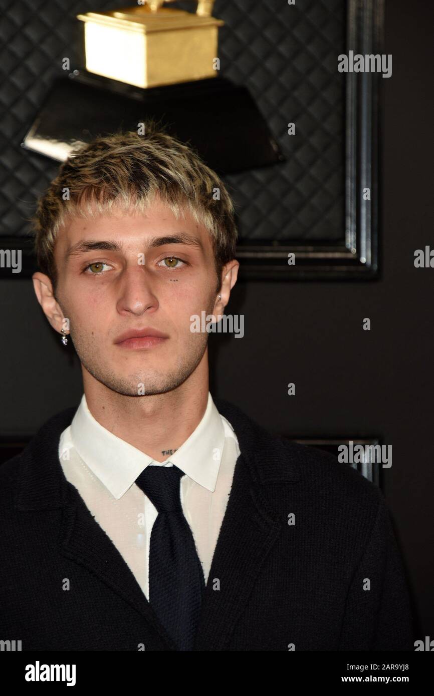 Los Angeles, CA. 26th Jan, 2020. Anwar Hadid at arrivals for 62nd ...