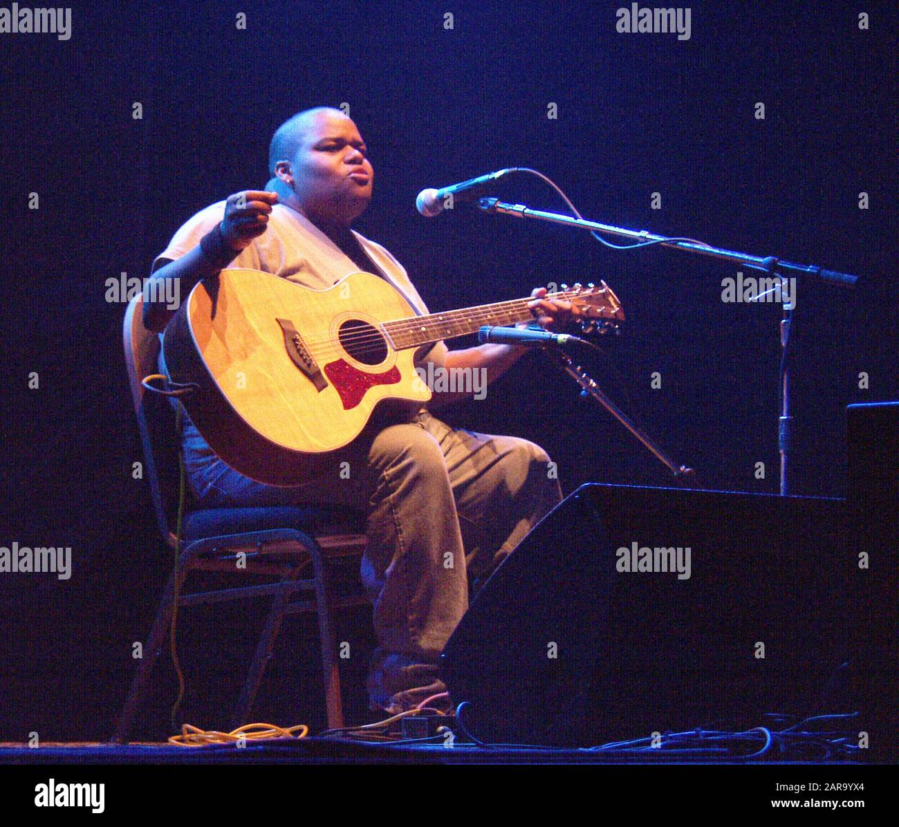 OCTOBER 15: Toshi Reagon performs at The Classic Center in Athens ...