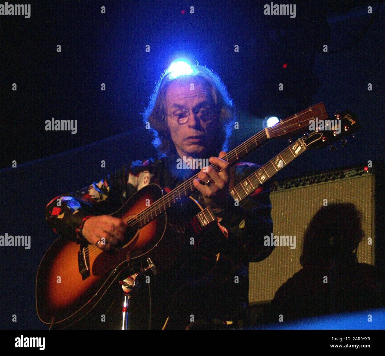 OCTOBER 25: Steve Howe of YES performs at Chastain Park Amphitheatre in ...