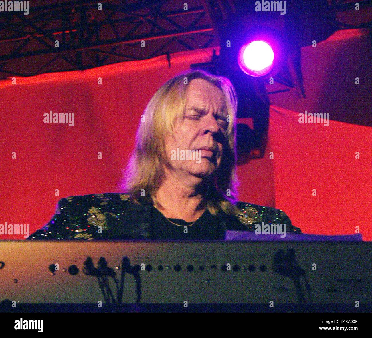 OCTOBER 25: Rick Wakeman of YES performs at Chastain Park Amphitheatre ...