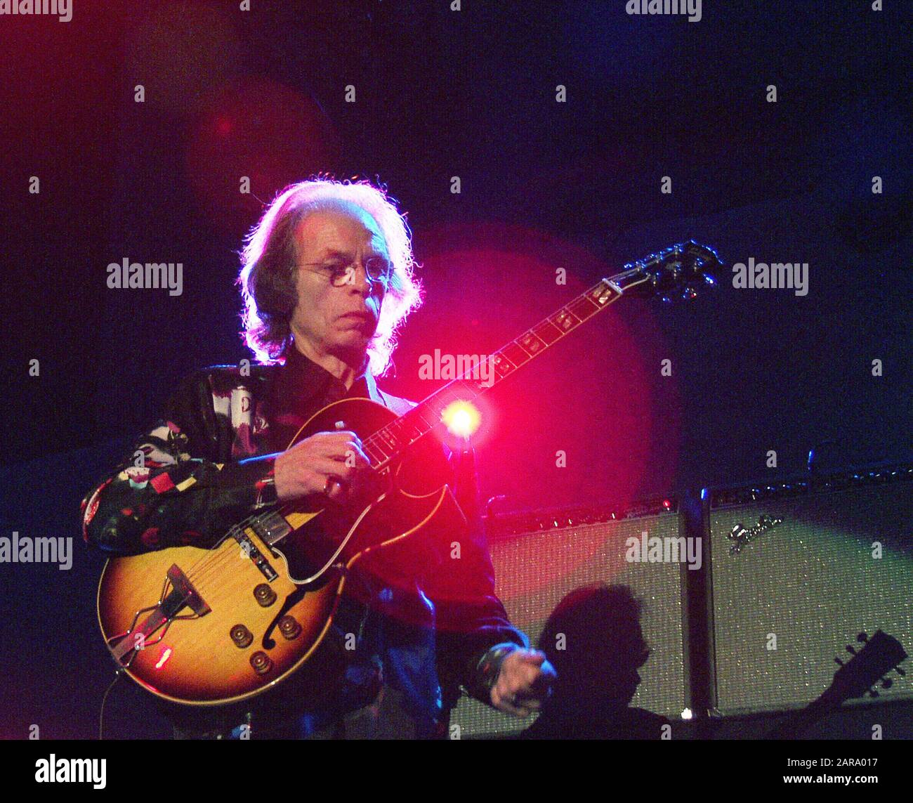OCTOBER 25: Steve Howe of YES performs at Chastain Park Amphitheatre in ...