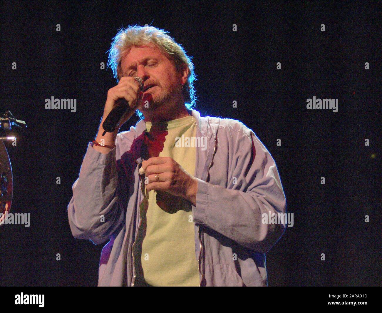 OCTOBER 25: Jon Anderson of YES performs at Chastain Park Amphitheatre ...