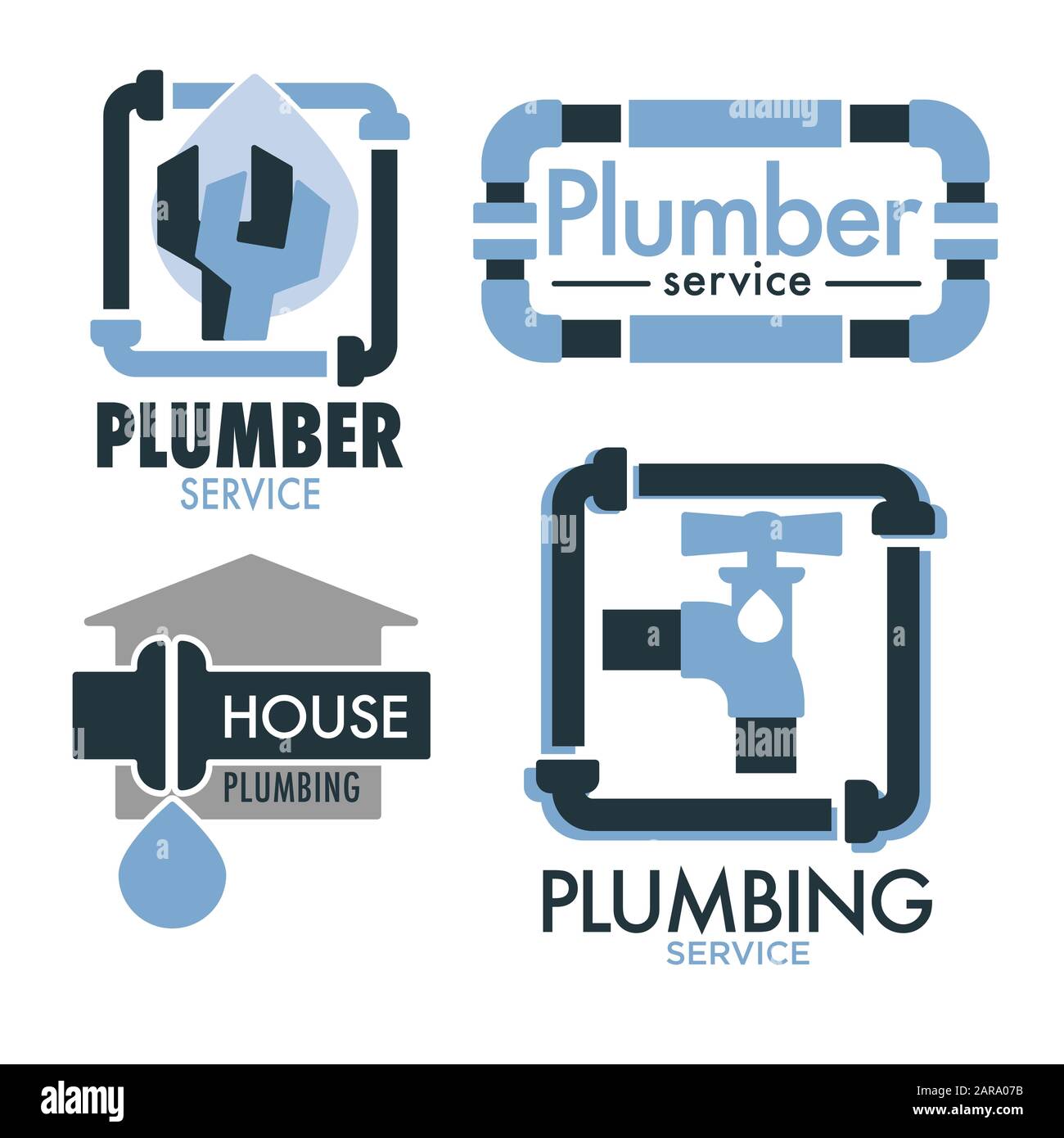 House drainage Stock Vector Images - Alamy