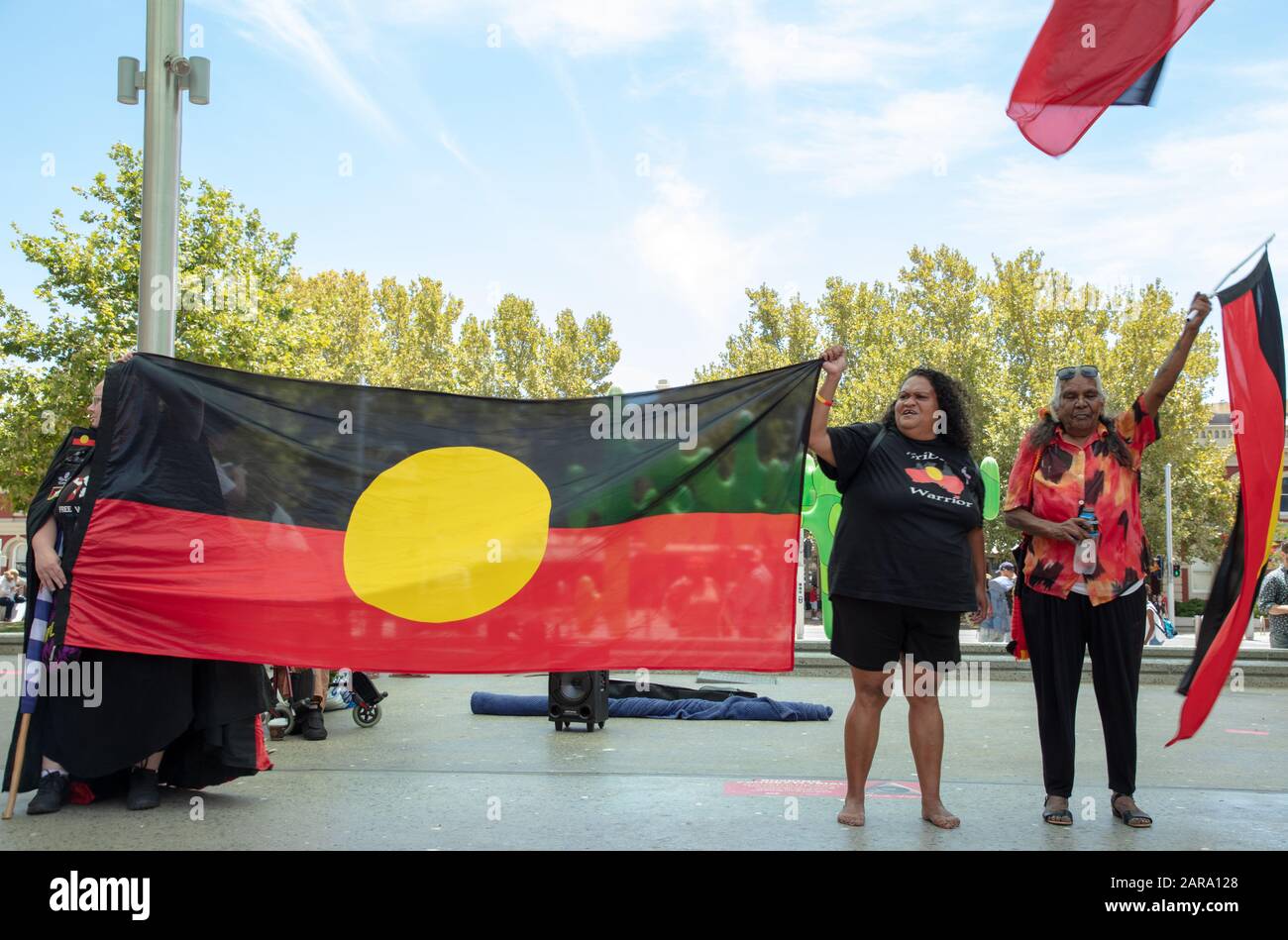 Australia day aboriginals australia day invasion day perth western ...