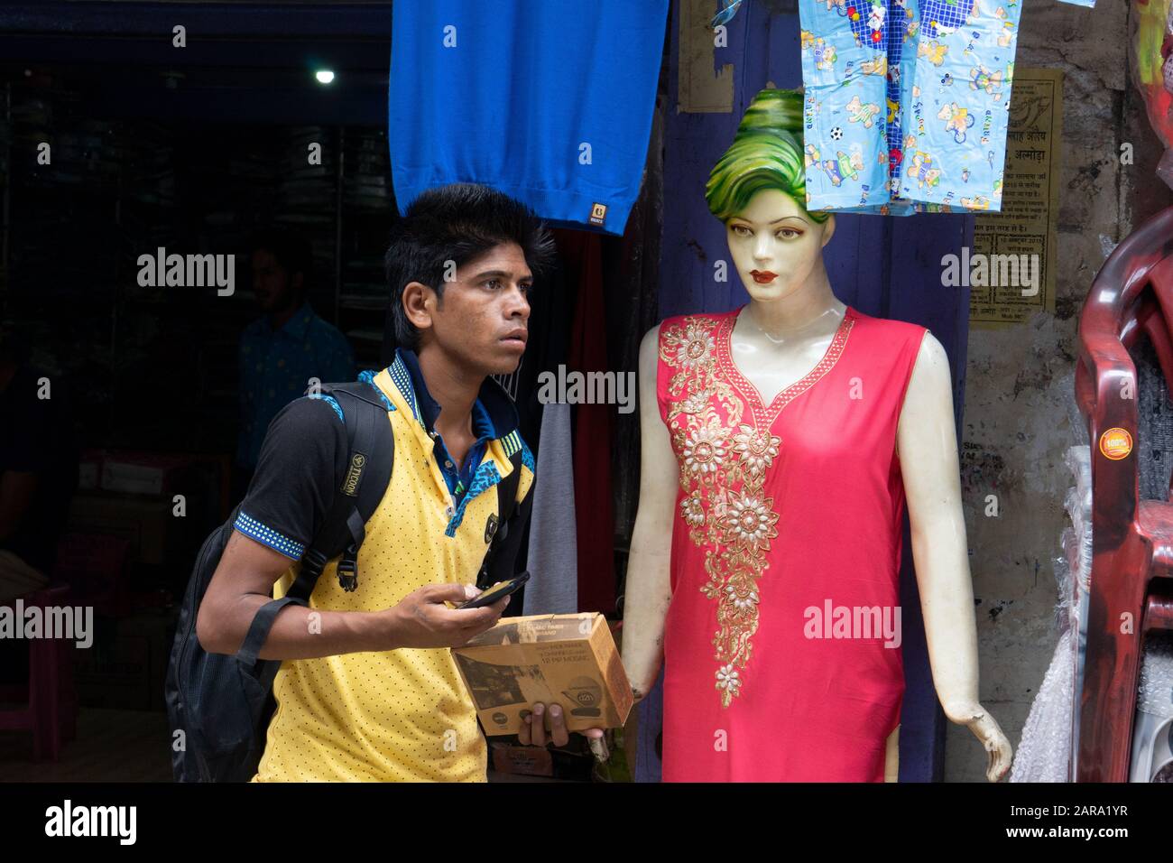 India mannequin dummy hi-res stock photography and images - Alamy