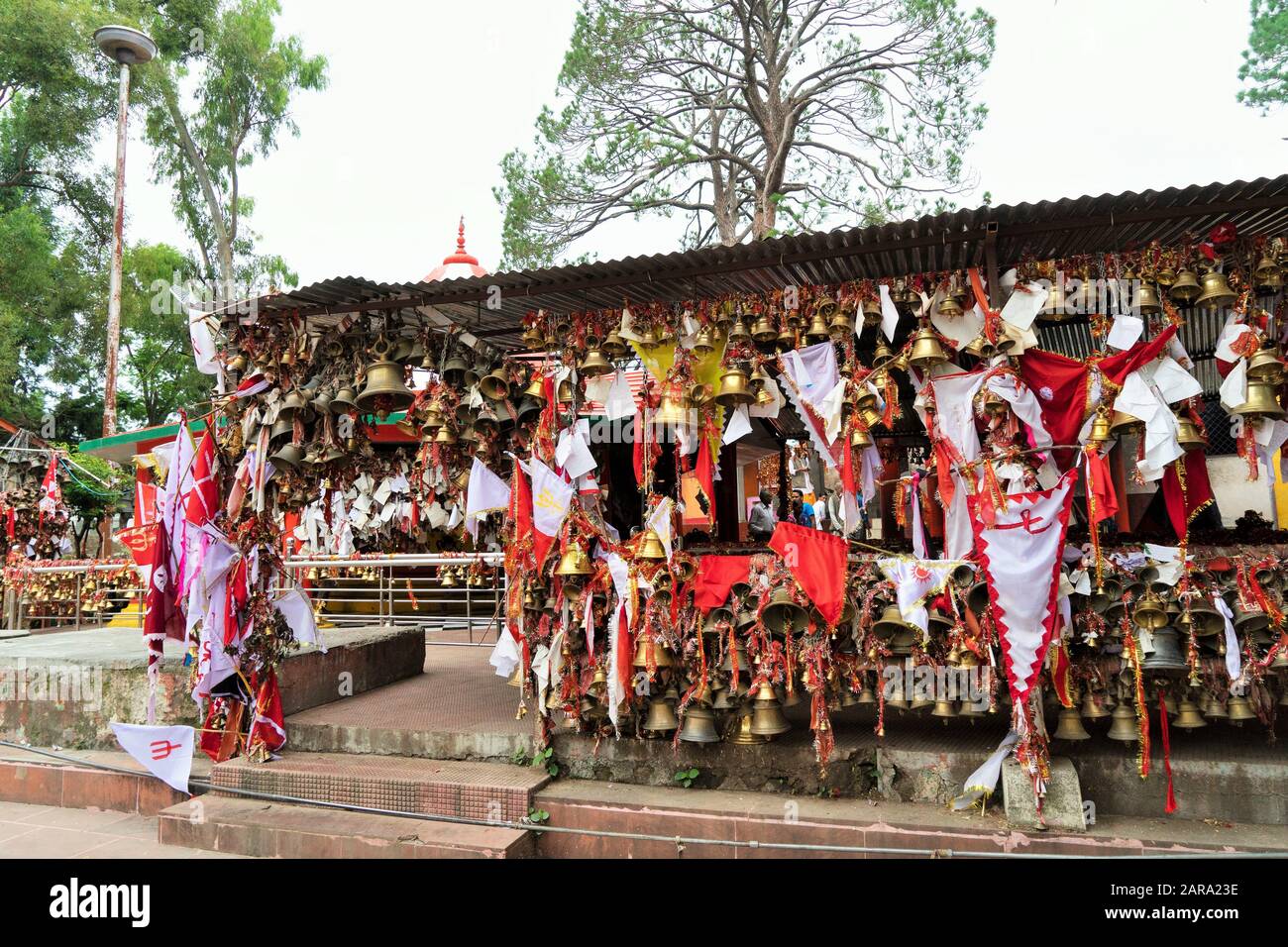 Chitai golu devta temple bell hi-res stock photography and images - Alamy