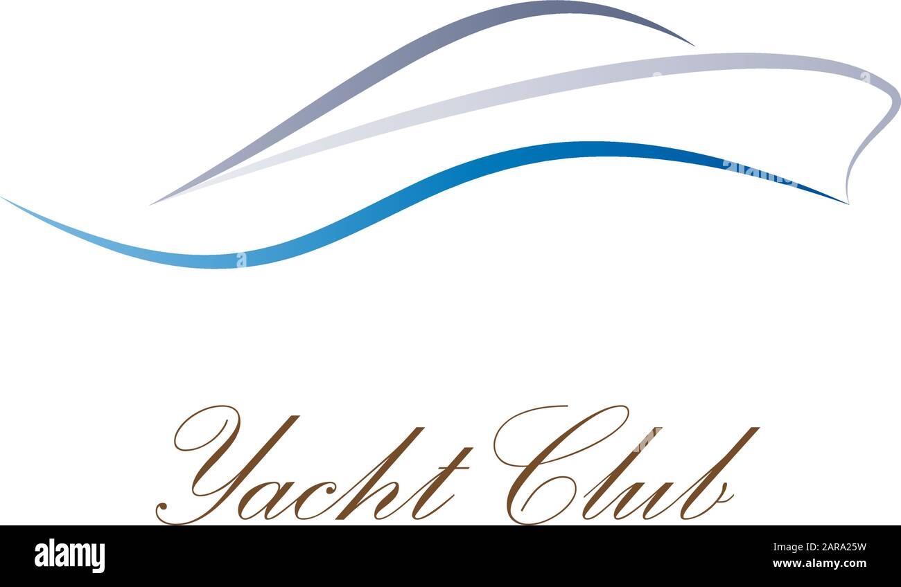 Vector sign yacht and boat Stock Vector Image & Art - Alamy